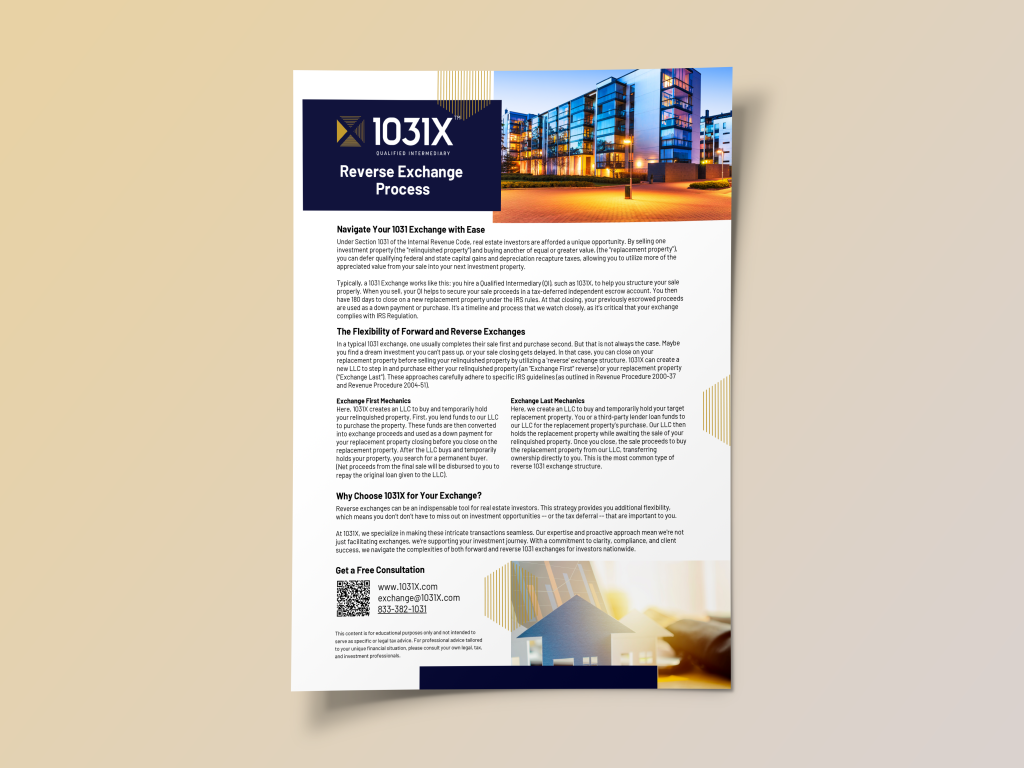 Free Resources • 1031X